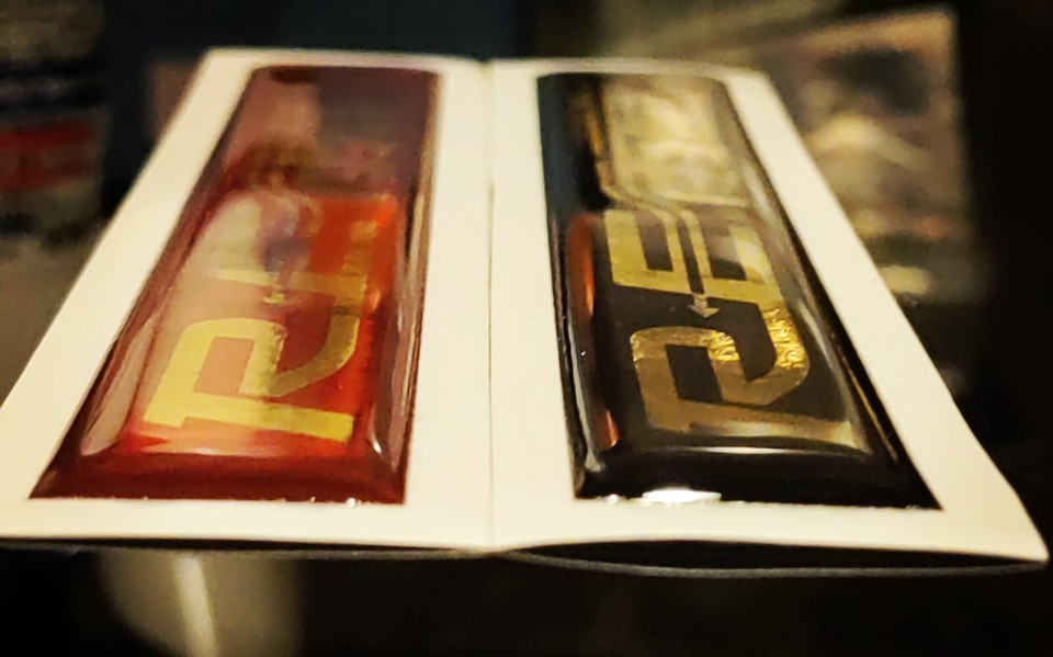 Rx7 Rx8 RE AMEMIYA ROTARY VINTAGE BADGE EMBLEM STICKER DECAL Select Red ...