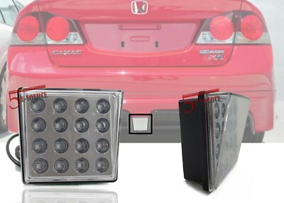 NEW Honda Civic FD2 FD2R Mugen RR Rear Bumper Diffuser Light Lamp LED ...