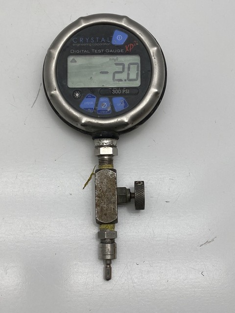 Ametek Crystal Engineering XP2i Digital Test Pressure Gauge 10k PSI ...