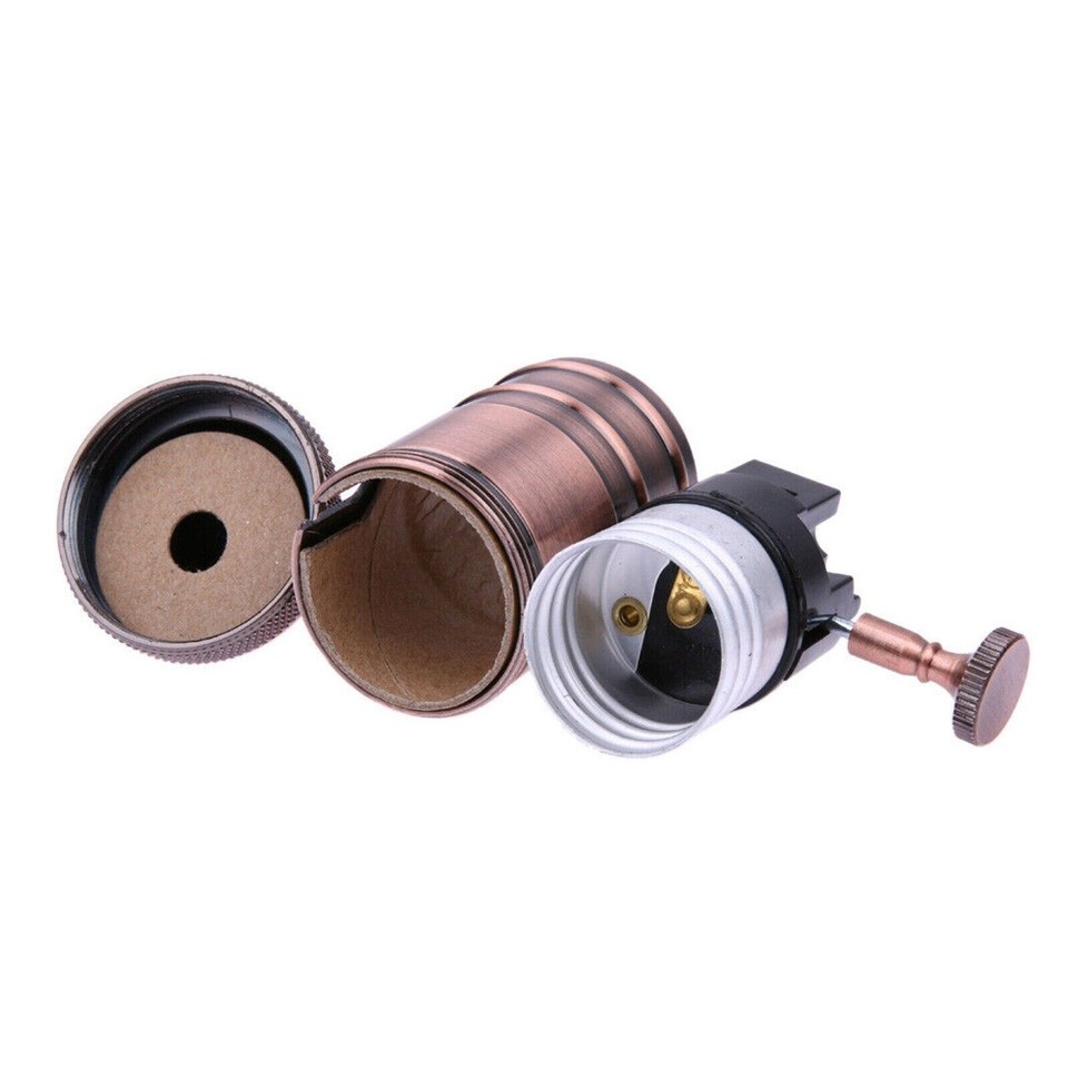 E27 Edison Bulb Holder Industrial Vintage Lamp Light Fitting Retro Base ...