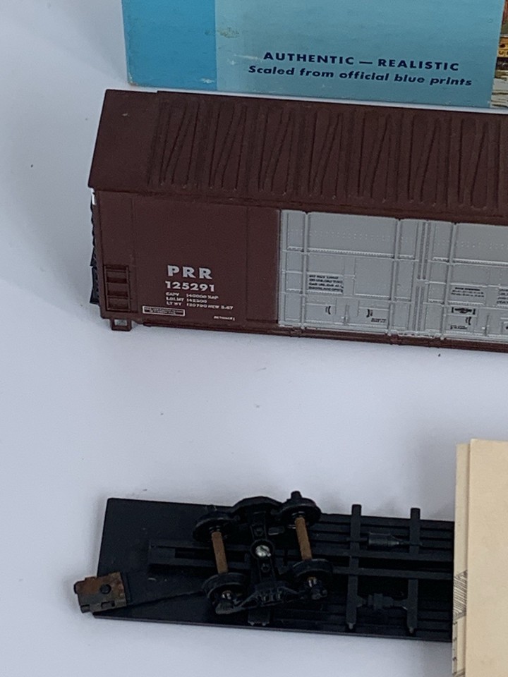 Ho Scale 86' Hi Cube Double Door Box Car PRR, Pennsylvania, Used | eBay