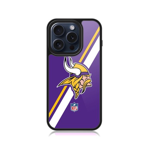 OFFICIAL NFL MINNESOTA VIKINGS LOGO GEL ARMOR CASE FOR APPLE iPHONE ...
