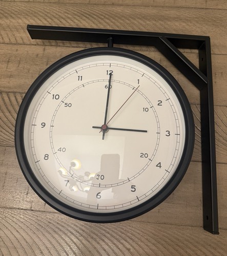 Hearth and Hand Magnolia Wall Clock 13in Corner Design- Never Used | eBay