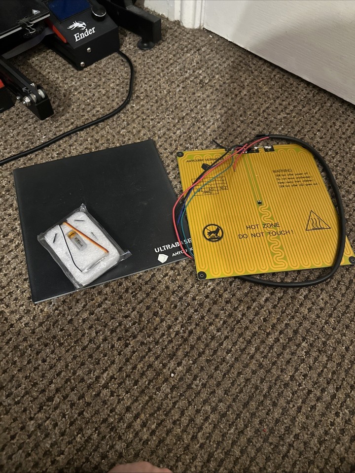 Creality Ender 3 FDM 3D Printer Upgraded Needs TLC With Spares | eBay UK