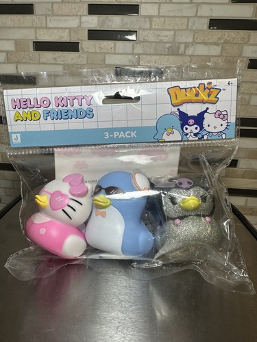 2025 NEW Hello Kitty and Friends Duckz Set Of 6 Rubber Ducks Jeep Collection | eBay