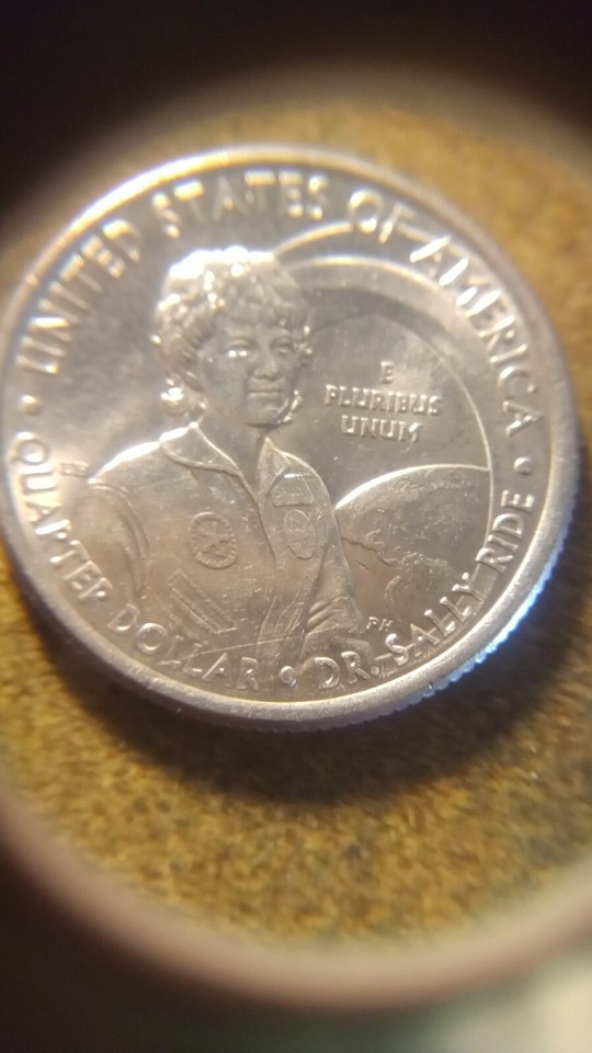 coins paper money errors us 2022P SALLY RIDE STRIKE THROUGH NICE FIND ...