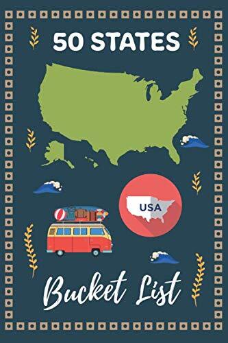 Bucket List 50 States: My Bucket List Journal, bucket list United ...