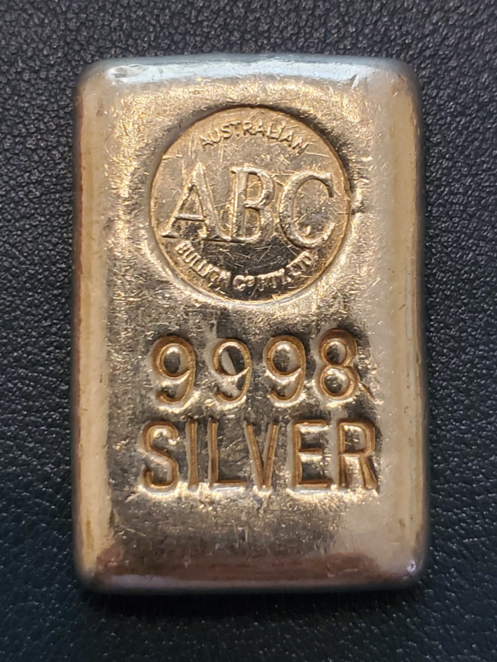 Australian Bullion Company...ABC...Rare "D" Vintage 92.2 Gram Bar | eBay