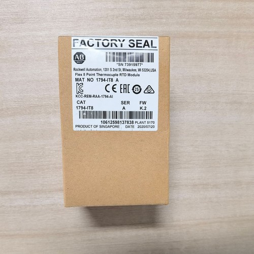 1PCS New Factory Sealed AB 1794-IT8 Flex I/O 8 Channel Thermocouple ...