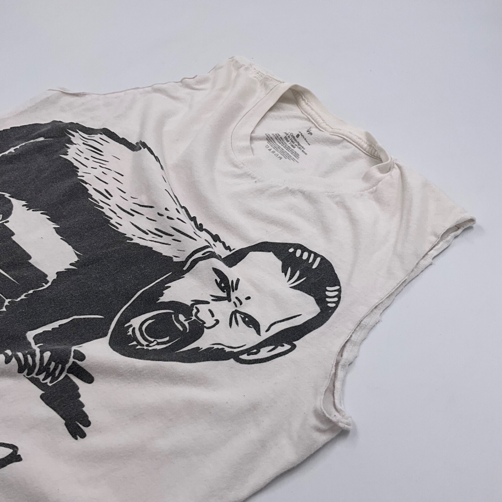 WWE Wrestling Cut Off T-Shirt - CM Punk Badger Muscle… - Gem