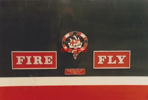 PHOTO CLASS 47 NAMEPLATE 47798 FIRE FLY | eBay