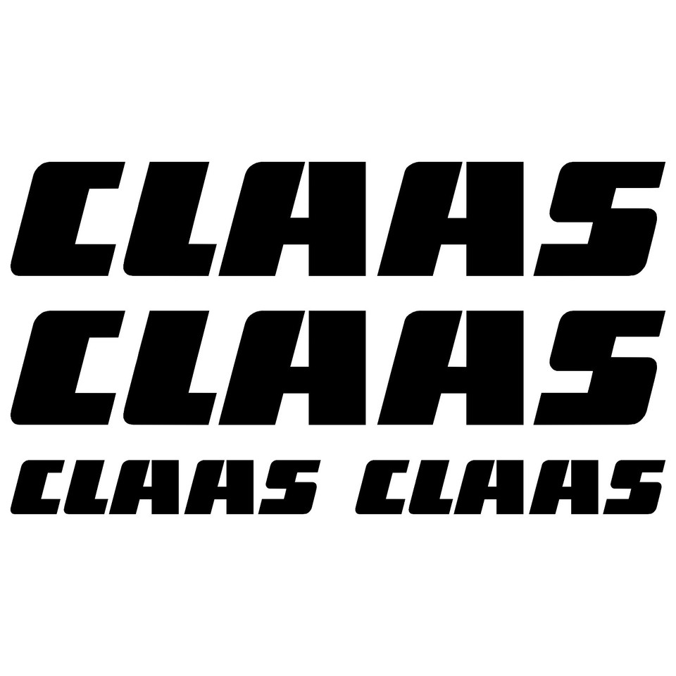 CLAAS XL aufkleber sticker mähdrescher combine schlepper tractor 4 ...