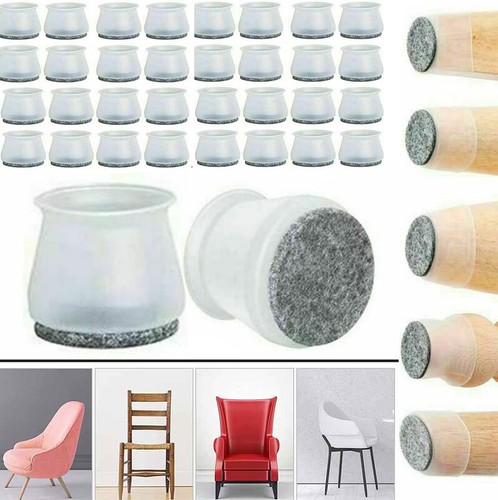 100pcs Ruby Slider Chair Leg Protector For Hardwood Floors Fits All ...