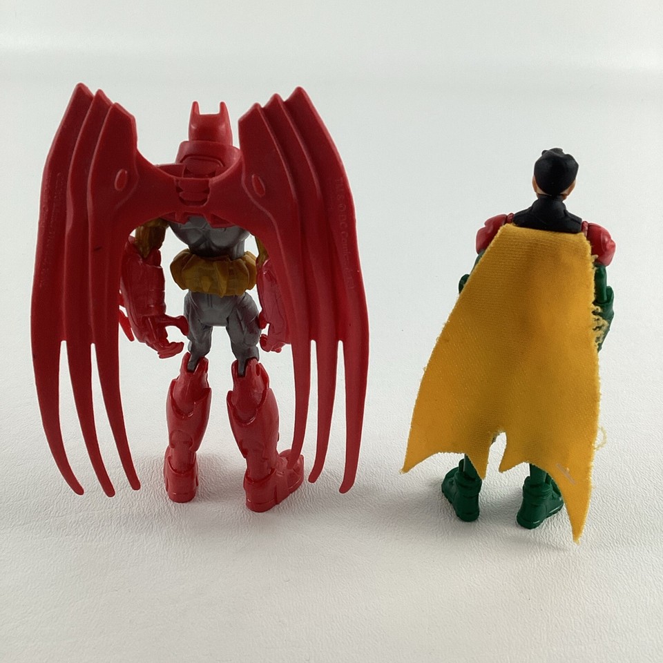 DC Comics Knightfall Batman Robin 4" Action Figures Toy Super Hero 2016 ...