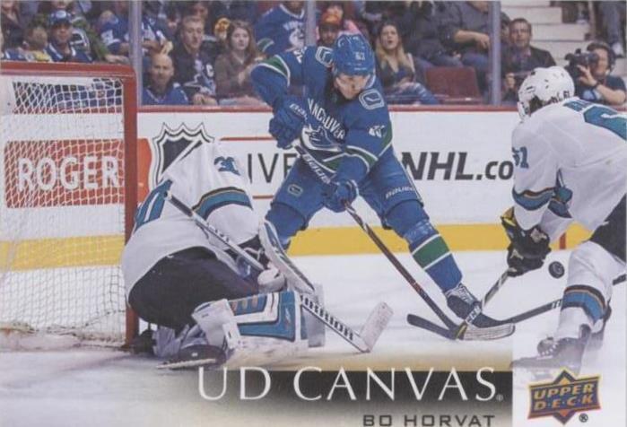 2018-19 Upper Deck - Ud Canvas Bo Horvat #C79 for sale online | eBay