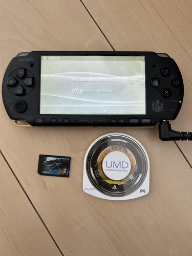 Sony PSP 3000 Monster Hunter Portable 3rd Limited Edition Noir Or ...
