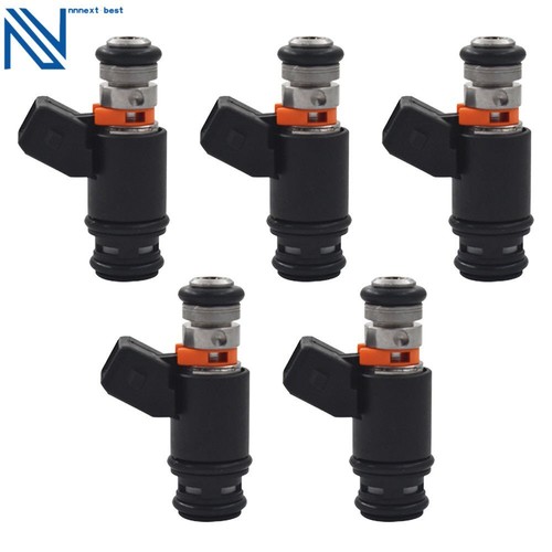 5x Fuel Injectors For VW Transporter T4 2.5 Bora 2.3 V5 5 cylinder 1J ...