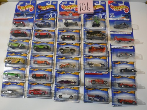 hot wheels lot of 30 '90s-2000s 30 first edtions | eBay