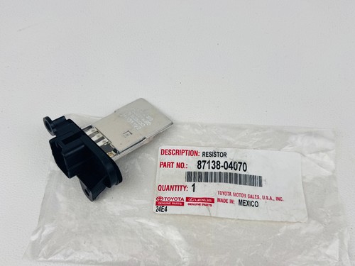 87138-04070 HVAC Blower Motor Fan Resistor GENUINE TOYOTA Tacoma 2005 ...
