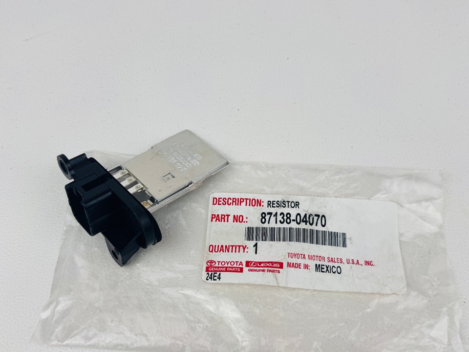 87138-04070 GENUINE TOYOTA Tacoma 2005-2023 HVAC Blower Motor Fan ...