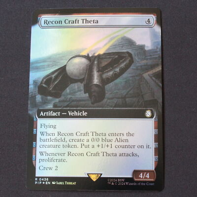 Recon Craft Theta (Extended Art) 436 MTG Fallout (PIP) Rare FOIL NM | eBay