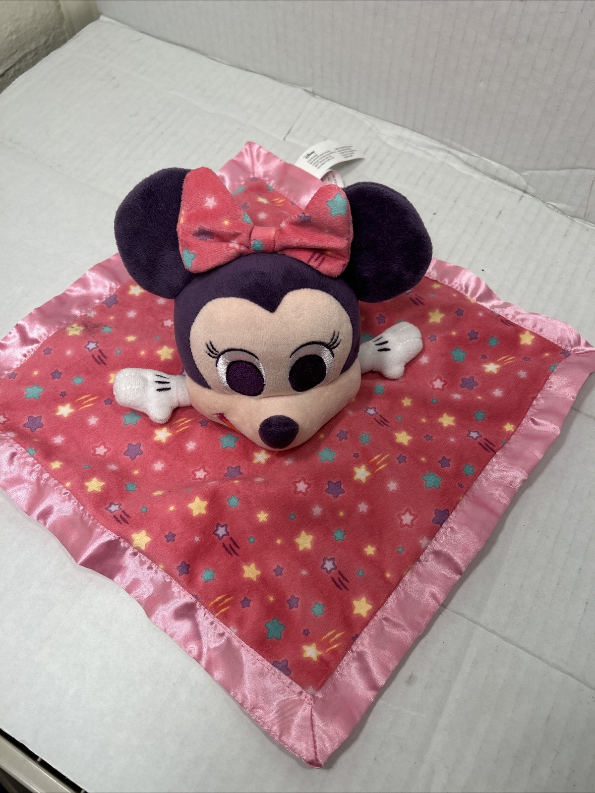 Disney Junior musical lullabies lovey blankie Minnie mouse multicolor ...