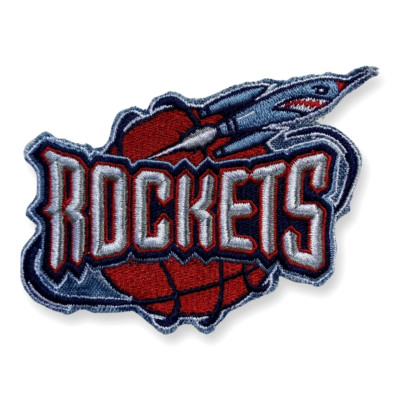 Houston Rockets NBA UNK Basketball Patch VTG 00s Y2K Team Logo 4 in. x ...