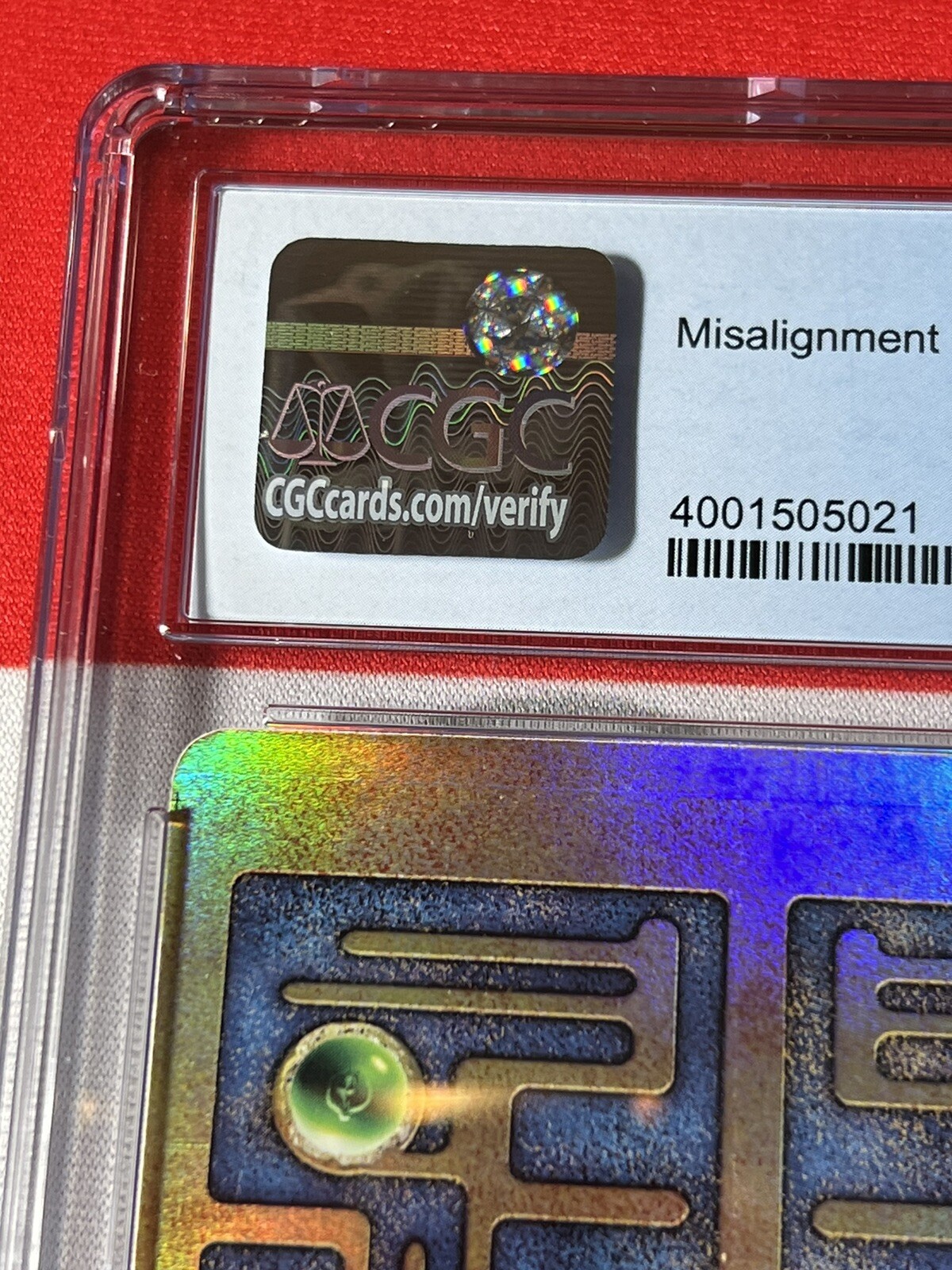 ERROR CGC 9 ANCIENT MEW Holo Promo 2000 Pokemon Mint Miscut ...