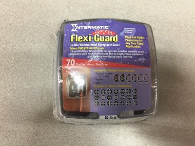 NEW IN PACKAGE INTERMATIC FLEXI GUARD RECEPTICAL COVER WP1220C | eBay