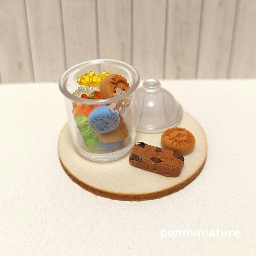 Miniature Sweets Lotus Colorful Candy Pot Handmade Dollhouse Decor | eBay