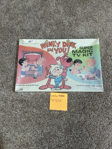Winky Dink and You Super Magic TV Kit SEALED! | eBay