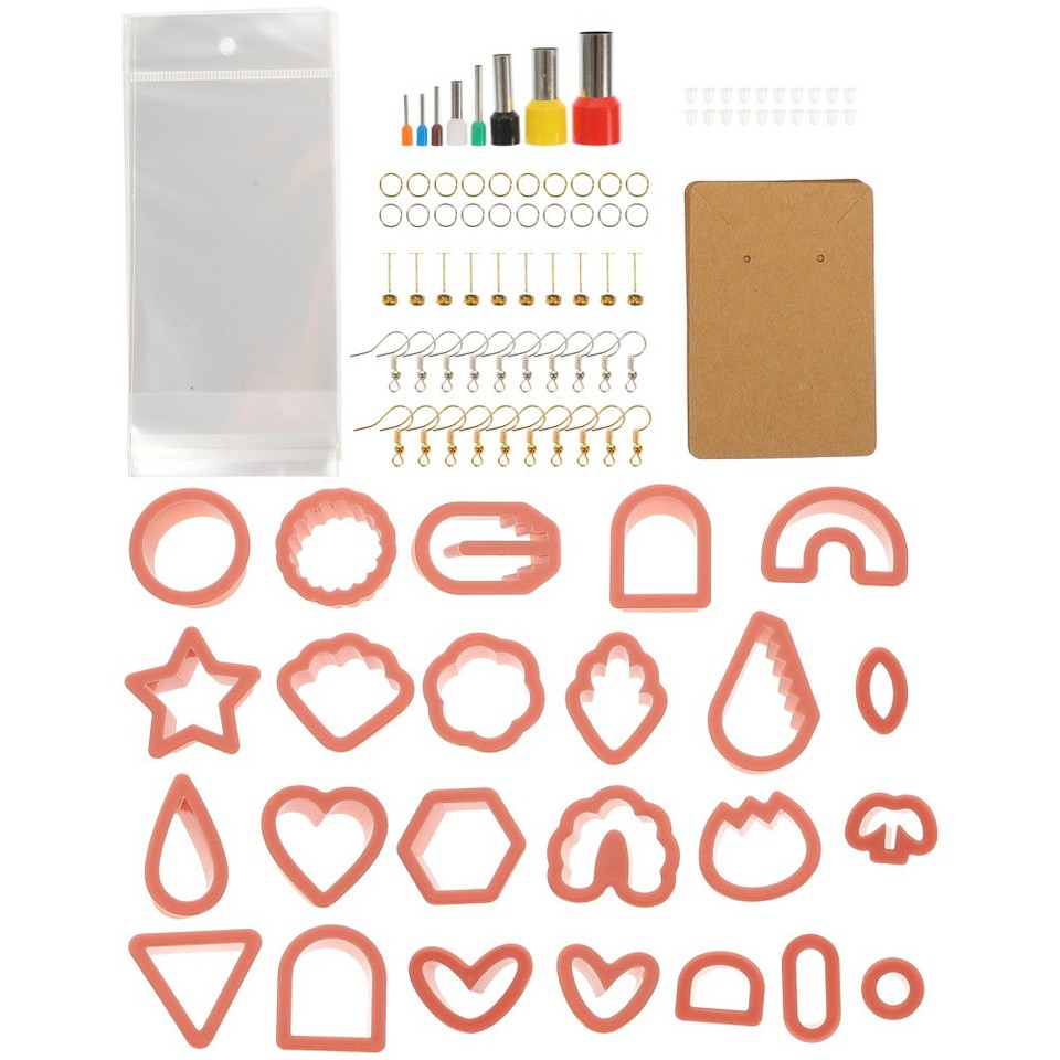 Polymer Clay Jewellery Making Kit Jewelry Marking Tools Earring ...
