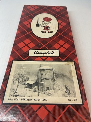 Campbell Scale Models 376, Northern Water Tank, HO Scale, New, Builders ...