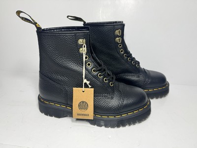 Dr Martens 1460 Cap Toe Boots M8 L9 Fleece Lined NWT (sho5) | eBay
