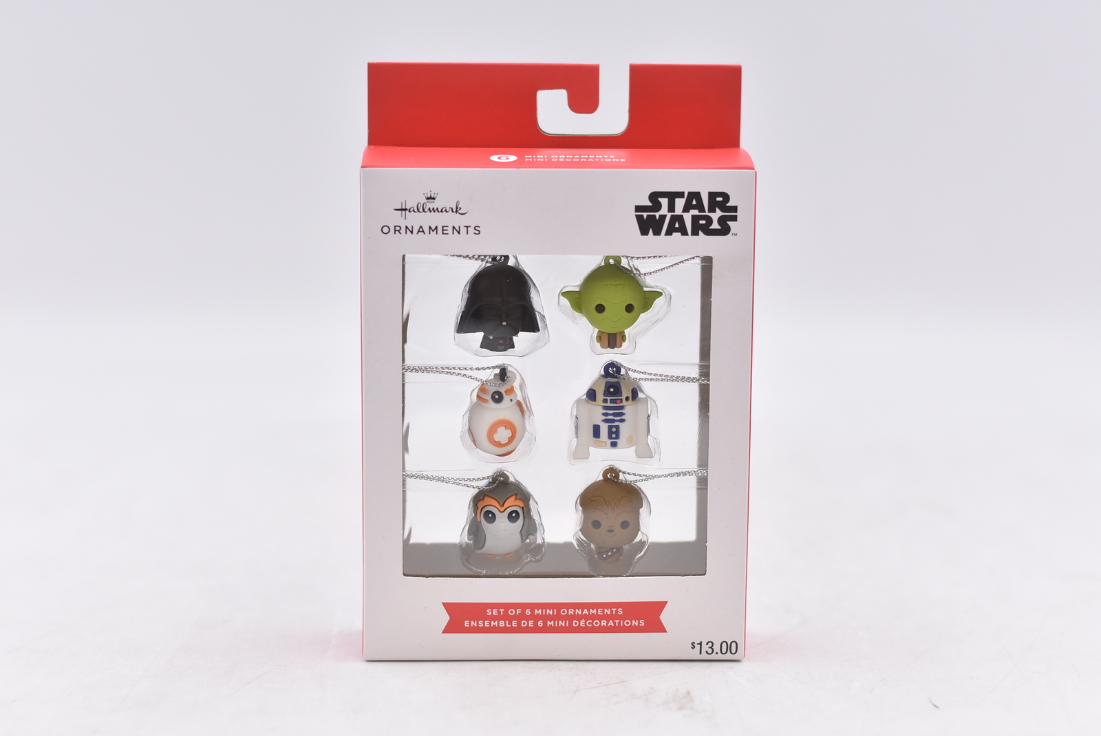Hallmark Star Wars 6 Piece Mini Christmas Tree Ornament Set for sale ...