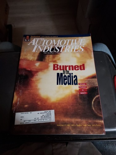 CHILTON'S AUTOMOTIVE INDUSTRIES MAGAZINE BURNED BY THE MEDIA SEPTEMBER ...