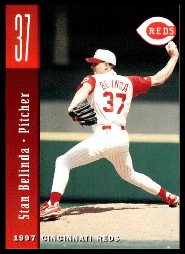 1997 Kahn's Stan Belinda #NNO Team Set Cincinnati Reds | eBay