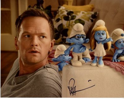 NEIL PATRICK HARRIS signed autographed 8x10 THE SMURFS PATRICK WINSLOW ...