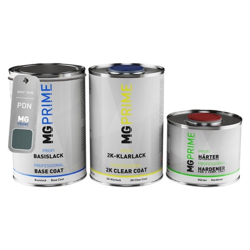 Peinture voiture kit de pot pour Jeep PDN Ceramic Grey Sting Gray 2,5l ...