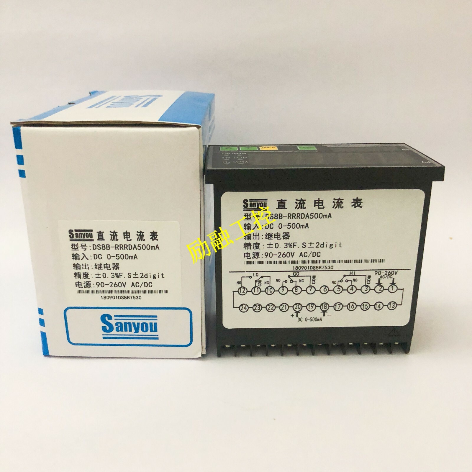 1pcs Original brand new sanyou DS8B-RRRDA500mA DC ammeter | eBay