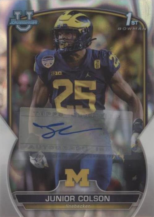 2022 Bowman University Chrome - Chrome Prospect Autographs Junior ...