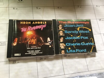 THE RUNAWAYS 2 CD LOT: NEON ANGELS + THE BEST OF THE RUNAWAYS | eBay