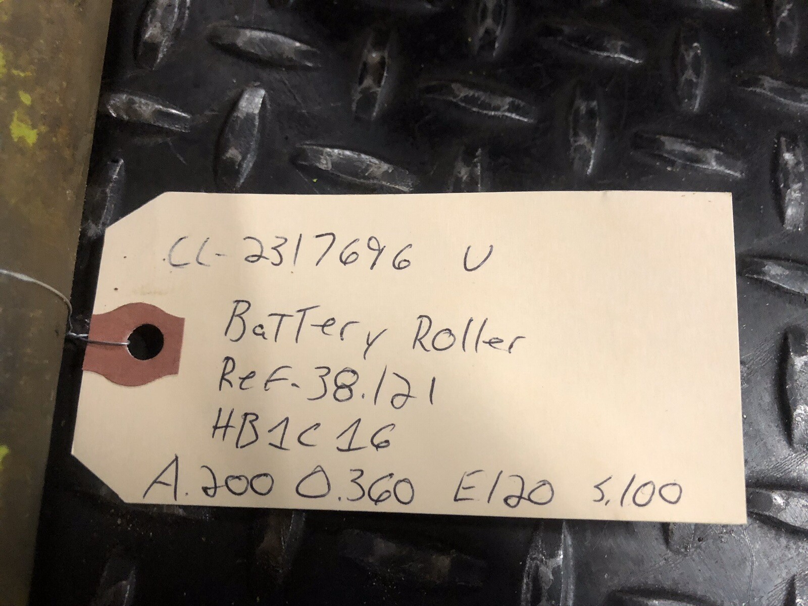 CL-2317696 Battery Roller Clark TW25B TW125 Forklift Parts Good Used ...