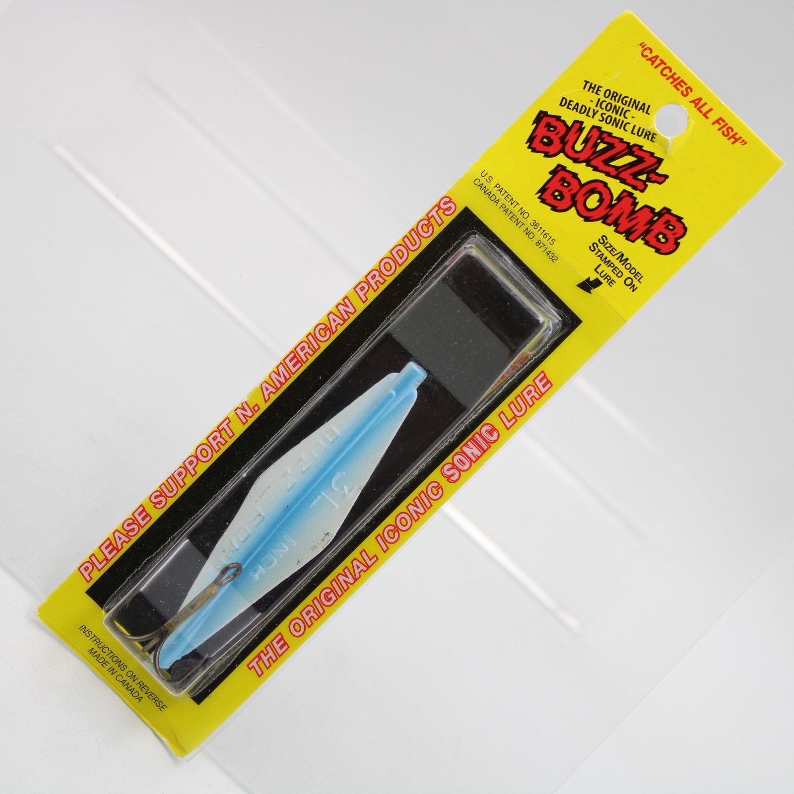 Buzz Bomb Fishing Lures Tackle Gear Blue Pearl Pick Of Size | eBay