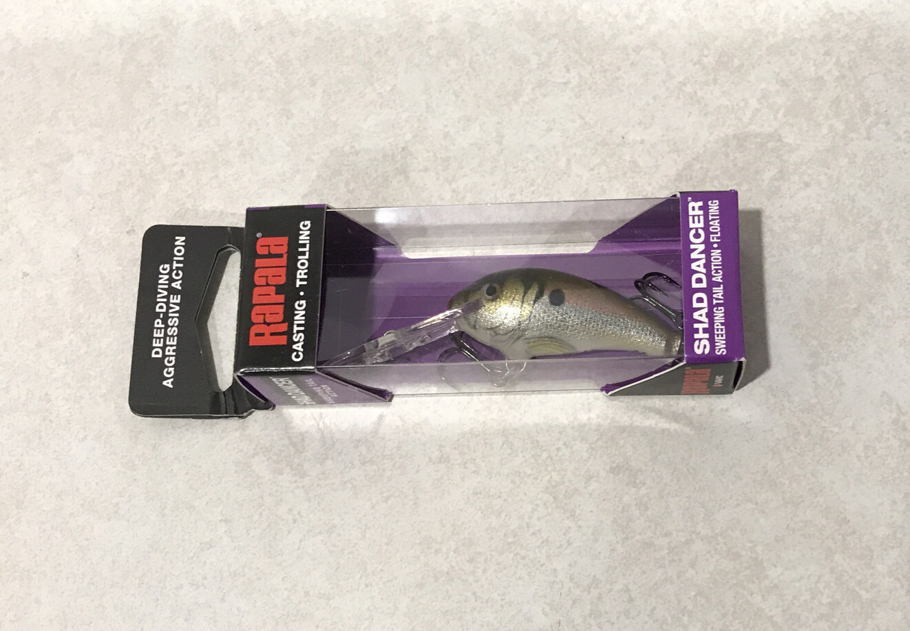 RAPALA SHAD DANCER Live River Shad 1.5” Fish 3/16oz FLOATING Lure Plug ...