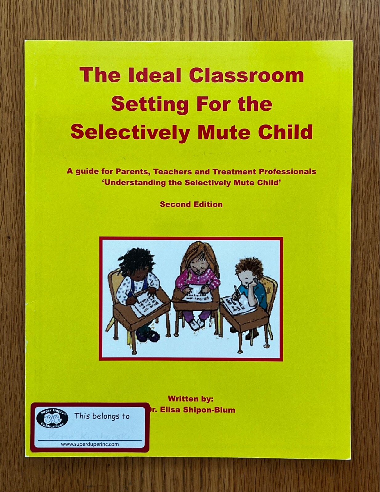Ideal Classroom Setting for the Selectively Mute Child by Elisa Shipon ...