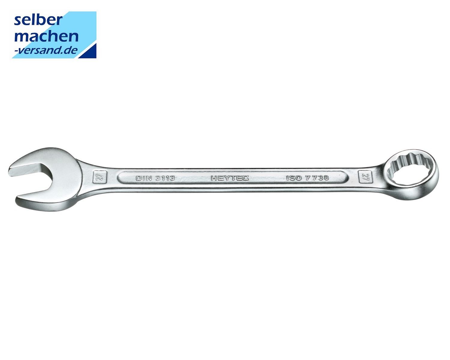 HEYTEC Ringmaulschlüssel 6-32 mm, Chrom-Vanadium, DIN 3113 A / ISO 7738 ...