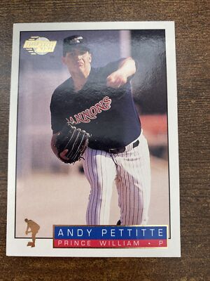 1993-94 Fleer excel Andy Pettitte New York Yankees rookie card 111 | eBay