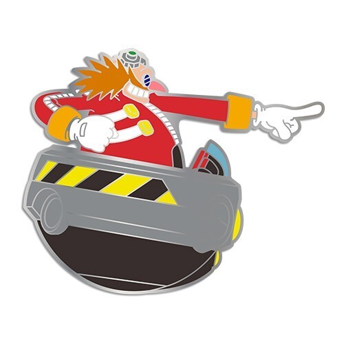 SEGA Sonic the Hedgehog Basic Series Pin Badge Set Dr. Eggman Japan ...