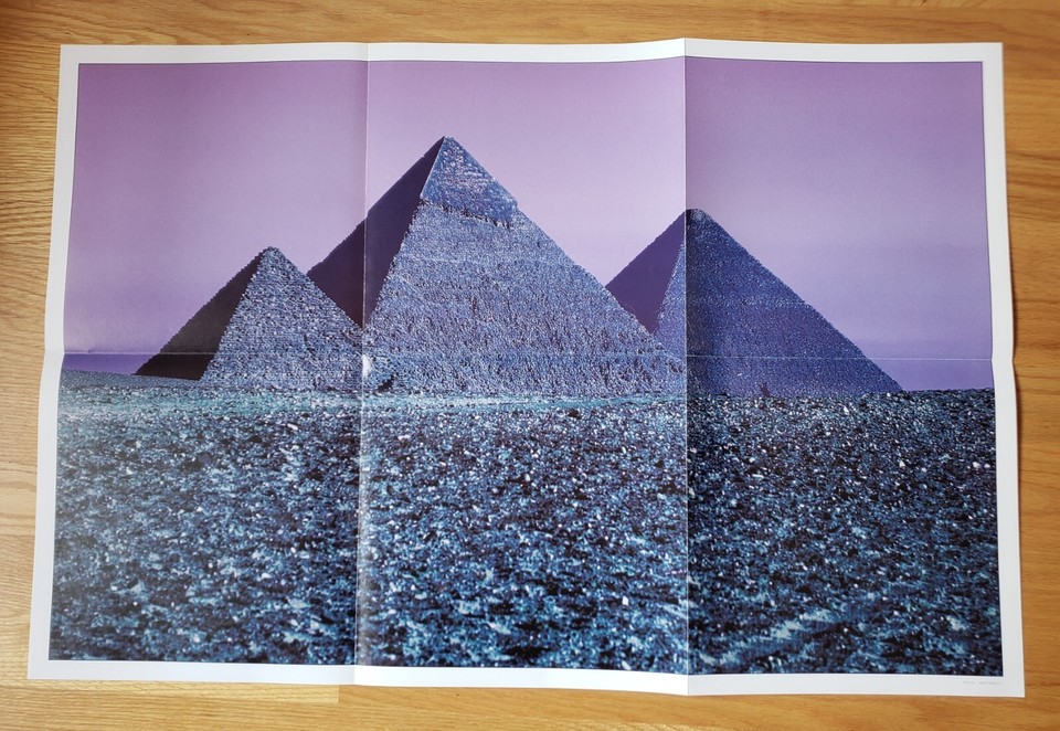 PINK FLOYD DSOTM Dark Side Of The Moon Insert POSTERS & Stickers No ...